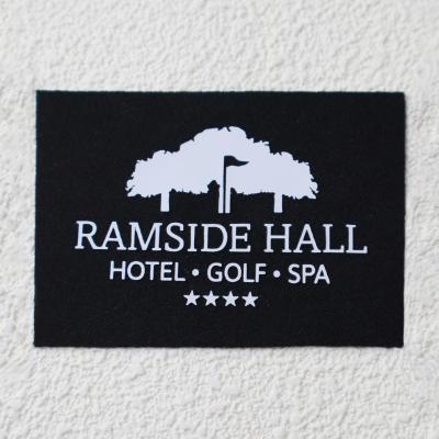 China High-Quality Flat Silicone Transfer Sticker Durable Custom Brand Logo Tag for Garment Accessories for sale