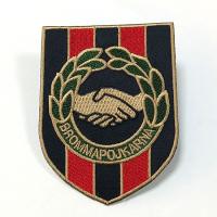 China High Quality Customized 3D Embroidery Patch Iron-On & Sew-On Available Suitable for Clothing&Bags for sale
