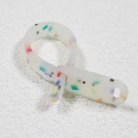 China Silicone Tie-Dye Cable Ties – Reusable Elastic Cord Organizers for Bags & Daily Use for sale