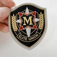 China Custom Embroidered Patches Heat Transfer with Multiple Color Options and Tested Wash Resistance Ideal for Ski Wear and Jackets for sale