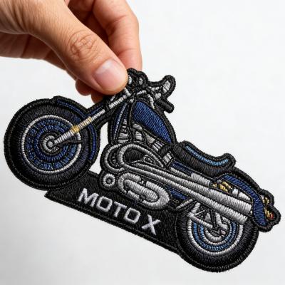 China Custom Embroidered Patches Heat Transfer with 3D Multicolor Logo for Ski Wear Offering Eco Friendly Materials and Wide Color Options for sale