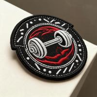 China 3D Washable Eco-Friendly Embroidery Heat Transfer Patch for Ski Wear and Sports Clothing for sale