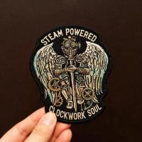 China 3D Washable Eco-Friendly Embroidery Heat Transfer Patch for Ski Wear and Sports Clothing for sale