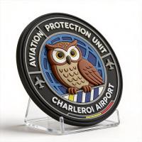 China Custom 3D High Frequency TPU Badges with Silicone Material and Personalized Logos for Durable Apparel and Clothing Patch Branding for sale