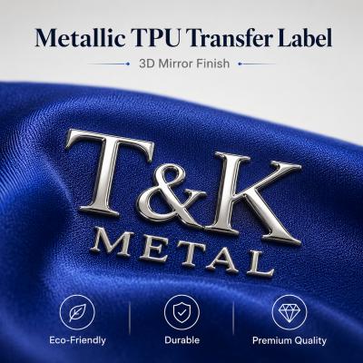 China 3D High Frequency TPU Badges Soft TPU Heat Transfer Custom Logos Durable and Available in Multiple Colors for Garments for sale