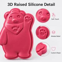 China Custom Bear Fridge Magnets Badge with Full Colorful Oekotex TPU and Eco-friendly Custom Designs for Promotional Souvenir Gifts for sale