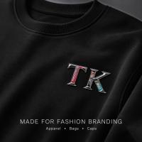 China CUSTOM 3D METALLIC GLITTER HEAT TRANSFER LOGO LABELS FOR APPAREL & SPORTSWEAR for sale