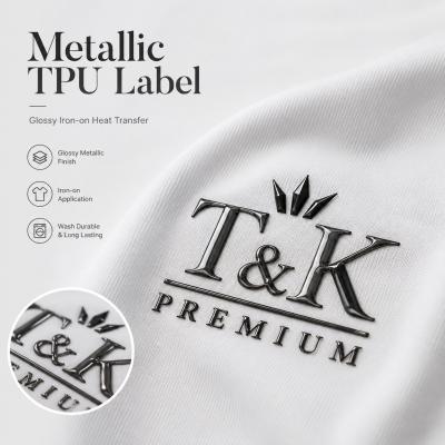 China 3D Effect Wash-resistant TPU Heat Transfer Labels with Customized Designs for Apparel for sale