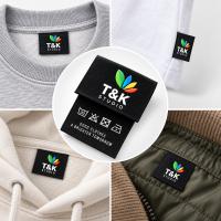 China Custom Fabric PVC Labels with 3D Raised Logo for Clothing and Apparel Brands for sale