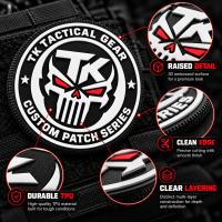 China Custom Molded TPU Logo Patches with Raised 3D Design Eco-Friendly Washable for Outdoor Equipment for sale