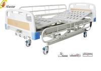 China Steel Guardrail 3 Function Hospital Electric Beds with Manual Crank (ALS-E313) for sale