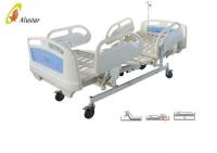 China ABS Guardrail 3 Function Adjustable Hospital Electric Beds With Steel Punching Board (ALS-E314) for sale