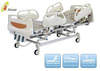 China ABS 3 Crank Hospital Medical Beds With Soft Joint Bed Board (ALS-M303) for sale