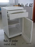 China ABS Top Surface Steel Hospital Bedside Cabinet With Drawer Medicine Locker ( ALS - CB103) for sale