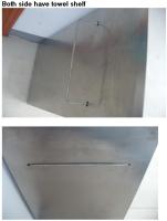 China Stainless Steel Medicine Bedside Cabinet With Drawer And Door ISO9001 ( ALS - CB102) for sale