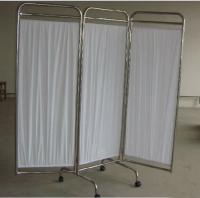 China PU Leather Stainless Steel Medical Folding Privacy Screens, Hospital Ward Screens (ALS-WS11) for sale