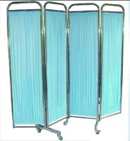 China 2000*1800 Stainless Steel Hospital Privacy Screens Mobile Folding Hospital Ward Screen (ALS-WS05) for sale