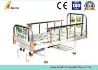China Metal Punching Bed Surface Double Crank Children Hospital Baby Beds with 2 Functions (ALS-BB011) for sale