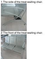 China Aluminum Medical Hospital Furniture Chairs Hospital Treat-Waiting Equipment Airport Chair (ALS-C08) for sale