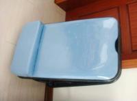 China Steel Hospital Furniture Accompany Chair Medical Folding Chair With Castors And Pillow (ALS-C03) for sale