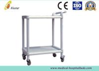 China 3 Drawers Lockable Stainless Steel Trolley Customized Size for sale