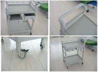 China Plastic-Steel Medical Trolley Hospital Cart Abs Body Emergency Nursing Trolley (101K) for sale