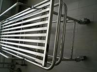 China Patient Emergency Stainless Steel Stretcher Trolley For Ambulance With Backrest Raising (ALS-ST002b) for sale