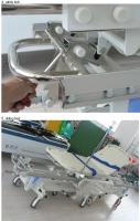 China Alloy Aluminum Hospital Stretcher Trolley, Transfer Cart With Central Controlled Braking System ALS-ST009 for sale