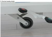 China Alloy Aluminum Hospital Stretcher Trolley, Transfer Cart With Central Controlled Braking System ALS-ST009 for sale