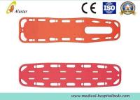 China Hospital Ambulance Spine Board Stretcher PE Board Plastic Rescue Stretcher X-rays Allowed ALS-SA123 for sale