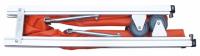 China First Aid Stretcher With 2 Folding Aluminum Alloy Emergency Rescue Stretcher ALS-SA106 for sale