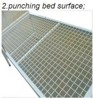 China Powder Coated Steel Flat Ward Bed Wire Mesh Punching Surface Medical Hospital Bed (ALS-FB004) for sale