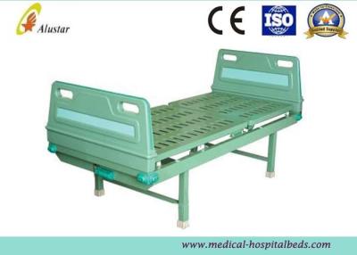 China ABS Head Adjustable Crank Medical Hospital Bed With Bumper Single Function (ALS-M106) for sale