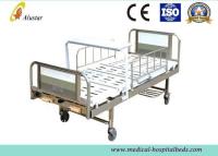 China 2 Crank Stainless Steel Medical Hospital Beds With Turning Table (ALS-M245) for sale