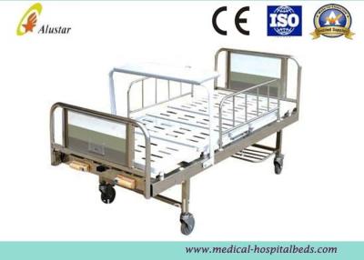 China 2 Crank Stainless Steel Medical Hospital Beds With Turning Table (ALS-M245) for sale