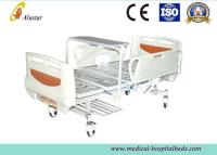 China Luxury Coated Steel 2 Cranks Medical Hospital Beds ABS Handrail (ALS-M238) for sale