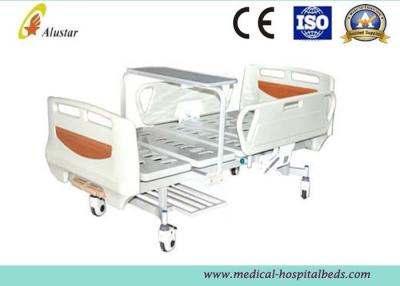China Luxury Coated Steel 2 Cranks Medical Hospital Beds ABS Handrail (ALS-M238) for sale