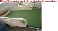 China Luxury Coated Steel 2 Cranks Medical Hospital Beds ABS Handrail (ALS-M238) for sale