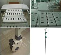 China ABS Head 2 Crank Clinical Best Bed Medical Hospital Beds I.VPole (ALS-M234) for sale