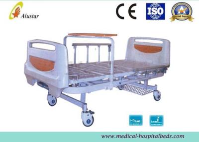 China Al-Alloy Siderail 2 Ways Crank Clinic Bed Medical Hospital Beds (ALS-M233) for sale