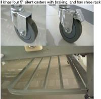 China Aluminum Alloy Handrail Adjustable Double Crank Ward Bed Medical Hospital Beds (ALS-M231) for sale