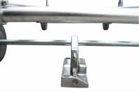 China Aluminum Alloy Emergency Rescue Ambulance Stretcher Trolley With Foamed Cushion (ALS-S002) for sale