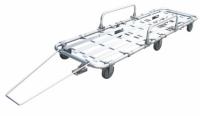 China Aluminum Alloy Emergency Rescue Ambulance Stretcher Trolley With Foamed Cushion (ALS-S002) for sale