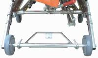 China Full Automatic Loading Stretcher Folded Emergency Patient Ambulance Stretcher Trolley (ALS-S008) for sale