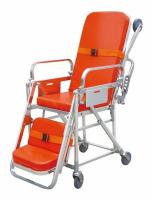 China Anti-Corrosion Adjusted Foldchair Stretcher Trolley Medical Ambulance Trolley Stretcher ALS-S011 for sale