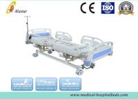 China Stainless Steel Hospital Five Function Emergency Mechanical Icu Bed for sale