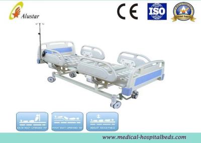 China Stainless Steel Hospital Five Function Emergency Mechanical Icu Bed for sale