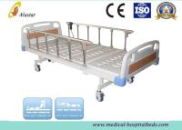 China Flalt ABS Head Hospital Electric Bed With Aluminum Alloy Guardrail 2150*950*550mm (ALS-E201) for sale