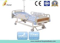 China High Quality 2 Crank Medical Hospital Care Beds ABS Side Rail (ALS-M204) for sale