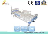 China CE Approved ABS Side Rail Hospital 3 crank Manual Nursing Medical Bed (ALS-M306) for sale